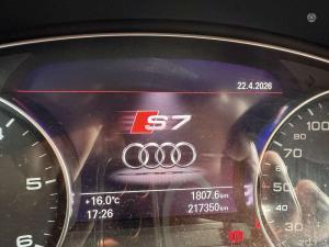 White Audi A7 Sportback 2015 in Vilnius, with an engine capacity of 3.00 L and mileage of 217 thousand km for 18200 €, photo 15 on AUTOMOTO.COM.LV
