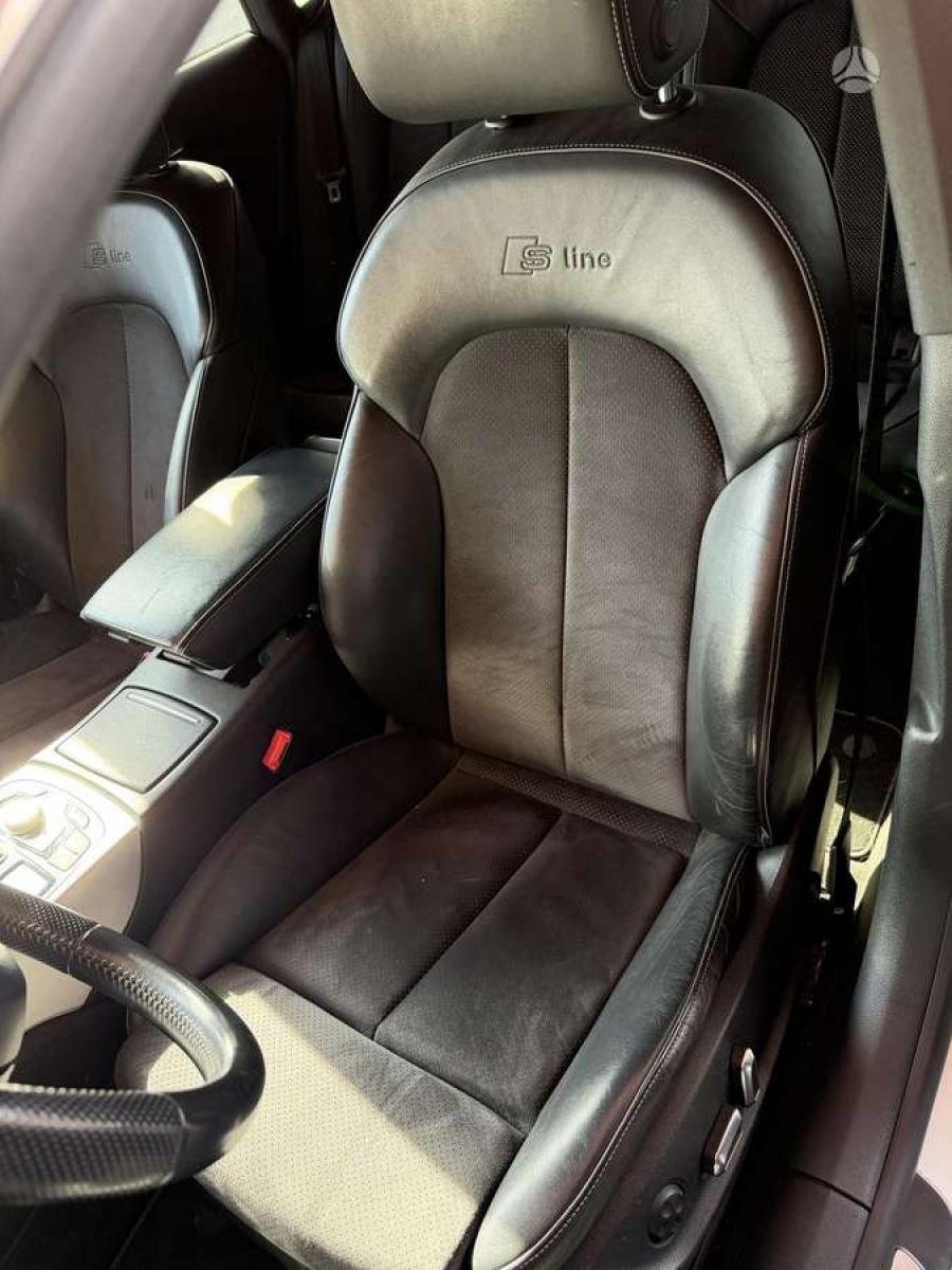 White Audi A7 Sportback 2015 in Vilnius, with an engine capacity of 3.00 L and mileage of 217 thousand km for 18200 €, photo 17 on AUTOMOTO.COM.LV