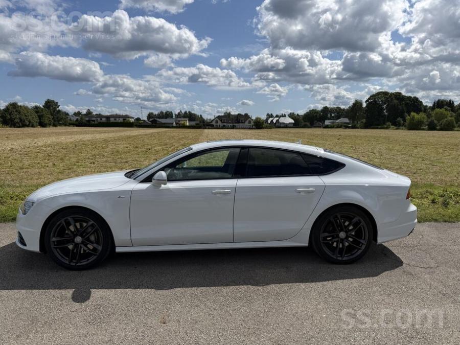 Balts Audi A7 Sportback 2015 Rīga, ar dzinēja tilpumu 3.00 L un nobraukumu 267 tūkst. km par 17800 €, foto 3 vietnē AUTOMOTO.COM.LV