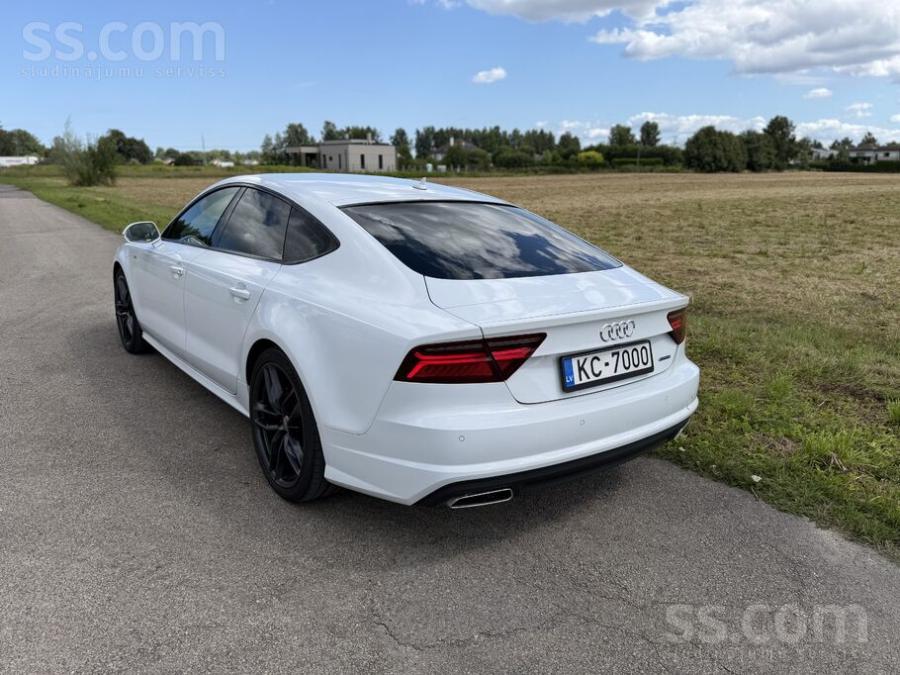 Balts Audi A7 Sportback 2015 Rīga, ar dzinēja tilpumu 3.00 L un nobraukumu 267 tūkst. km par 17800 €, foto 4 vietnē AUTOMOTO.COM.LV