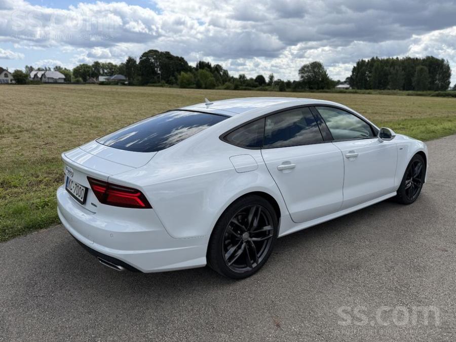 Balts Audi A7 Sportback 2015 Rīga, ar dzinēja tilpumu 3.00 L un nobraukumu 267 tūkst. km par 17800 €, foto 5 vietnē AUTOMOTO.COM.LV