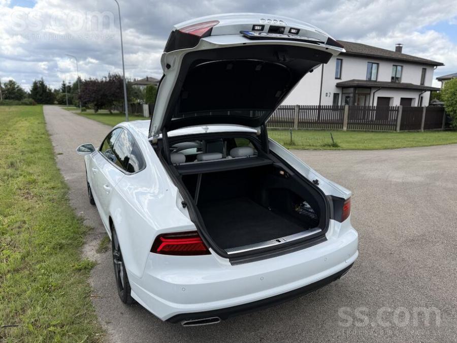 Balts Audi A7 Sportback 2015 Rīga, ar dzinēja tilpumu 3.00 L un nobraukumu 267 tūkst. km par 17800 €, foto 8 vietnē AUTOMOTO.COM.LV