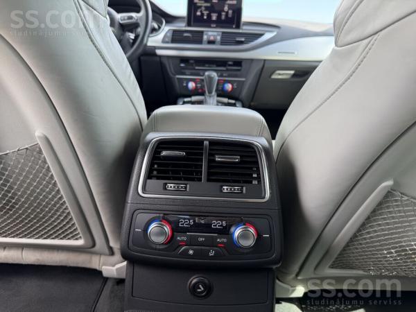 White Audi A7 Sportback 2015 in Riga, with an engine capacity of 3.00 L and mileage of 267 thousand km for 17800 €, photo 11 on AUTOMOTO.COM.LV