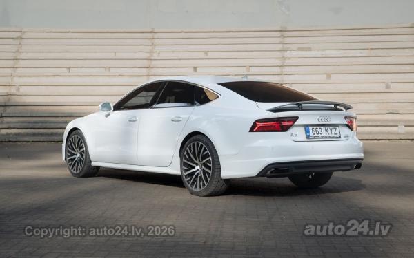 White Audi A7 Sportback 2016 in Tartu, with an engine capacity of 3.00 L and mileage of 256 thousand km for 23000 €, photo 5 on AUTOMOTO.COM.LV