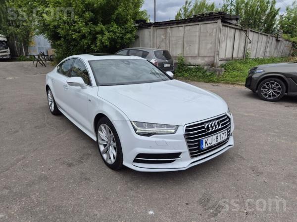 Balts Audi A7 Sportback 2016 Rīga, ar dzinēja tilpumu 2.00 L un nobraukumu 117 tūkst. km par 18490 €, foto 2 vietnē AUTOMOTO.COM.LV