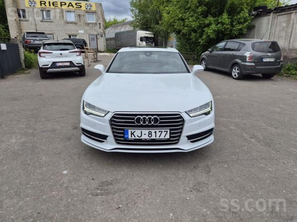 Balts Audi A7 Sportback 2016 Rīga, ar dzinēja tilpumu 2.00 L un nobraukumu 117 tūkst. km par 18490 €, foto 3 vietnē AUTOMOTO.COM.LV