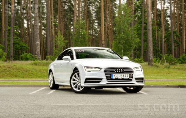 Balts Audi A7 Sportback 2016 Rīga, ar dzinēja tilpumu 2.00 L un nobraukumu 117 tūkst. km par 18490 €, foto 2 vietnē AUTOMOTO.COM.LV