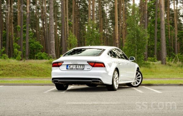 Balts Audi A7 Sportback 2016 Rīga, ar dzinēja tilpumu 2.00 L un nobraukumu 117 tūkst. km par 18490 €, foto 6 vietnē AUTOMOTO.COM.LV