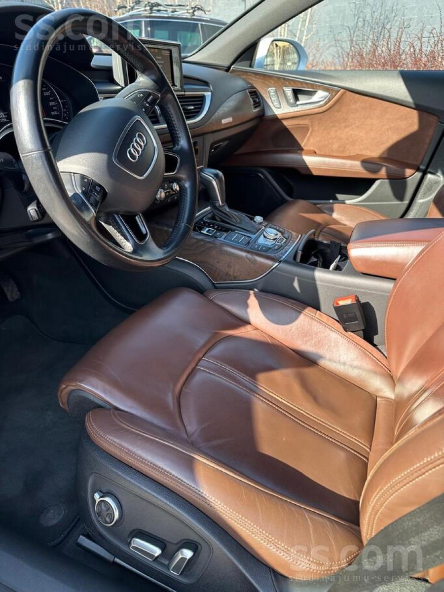 Balts Audi A7 Sportback 2016 Rīga, ar dzinēja tilpumu 2.00 L un nobraukumu 117 tūkst. km par 17500 €, foto 6 vietnē AUTOMOTO.COM.LV