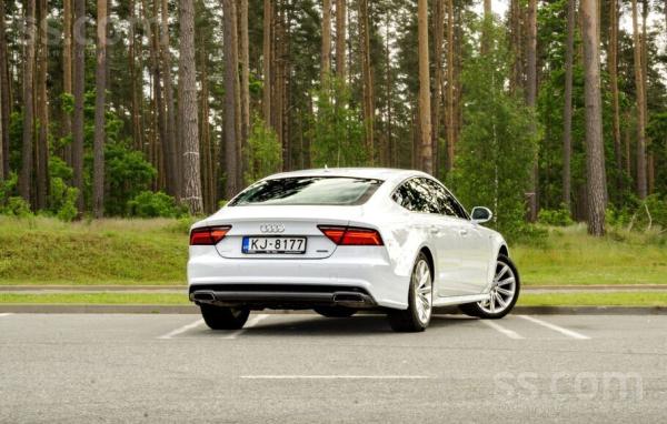 Balts Audi A7 Sportback 2016 Rīga, ar dzinēja tilpumu 2.00 L un nobraukumu 117 tūkst. km par 18490 €, foto 6 vietnē AUTOMOTO.COM.LV
