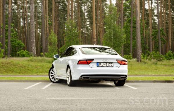 Balts Audi A7 Sportback 2016 Rīga, ar dzinēja tilpumu 2.00 L un nobraukumu 117 tūkst. km par 18490 €, foto 8 vietnē AUTOMOTO.COM.LV