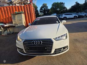 White Audi A7 Sportback 2016 in Kaunas, with an engine capacity of 0.00 L and mileage of 139 thousand km for 16300 €, photo 3 on AUTOMOTO.COM.LV