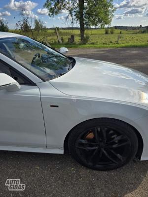 White Audi A7 Sportback 2016 in Gargzdai, with an engine capacity of 3.00 L and mileage of 162 thousand km for 16300 €, photo 5 on AUTOMOTO.COM.LV