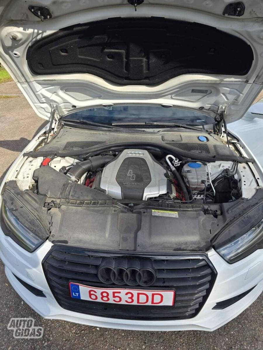 White Audi A7 Sportback 2016 in Gargzdai, with an engine capacity of 3.00 L and mileage of 162 thousand km for 16300 €, photo 7 on AUTOMOTO.COM.LV