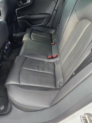 White Audi A7 Sportback 2016 in Gargzdai, with an engine capacity of 3.00 L and mileage of 162 thousand km for 16300 €, photo 10 on AUTOMOTO.COM.LV