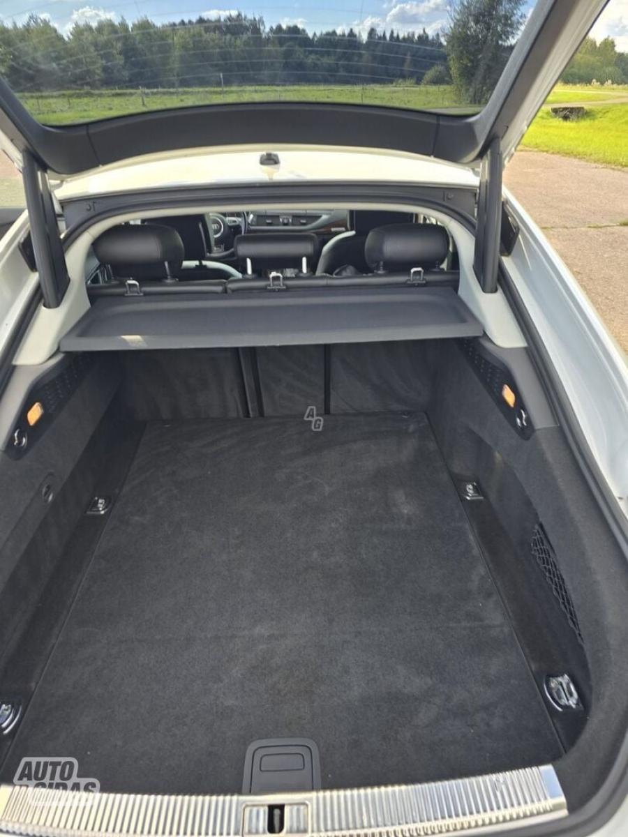 White Audi A7 Sportback 2016 in Gargzdai, with an engine capacity of 3.00 L and mileage of 162 thousand km for 16300 €, photo 17 on AUTOMOTO.COM.LV
