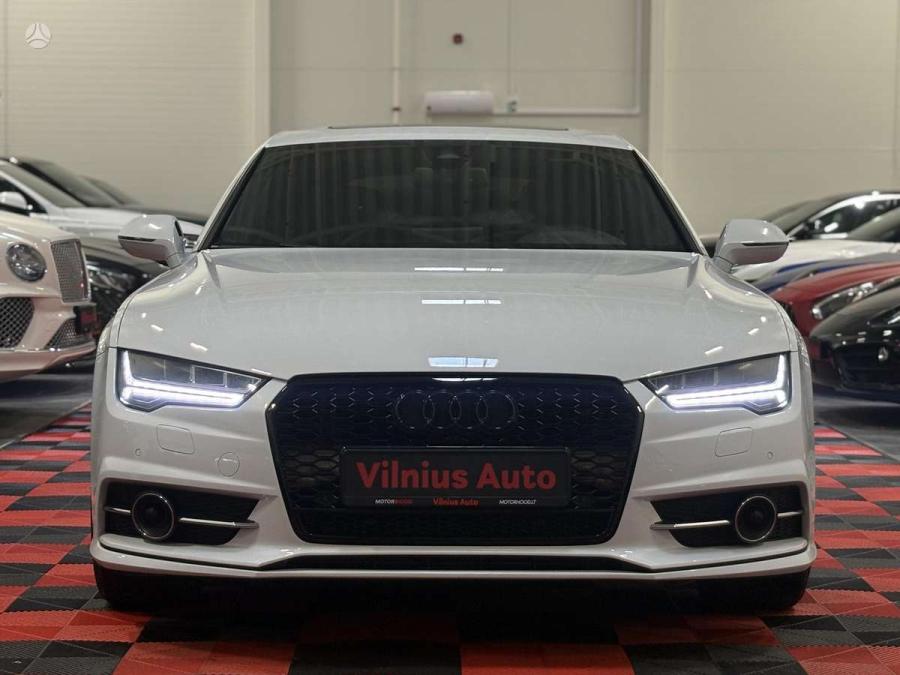 Balts Audi A7 Sportback 2017 Viļņa, ar dzinēja tilpumu 3.00 L un nobraukumu 179 tūkst. km par 14990 €, foto 3 vietnē AUTOMOTO.COM.LV