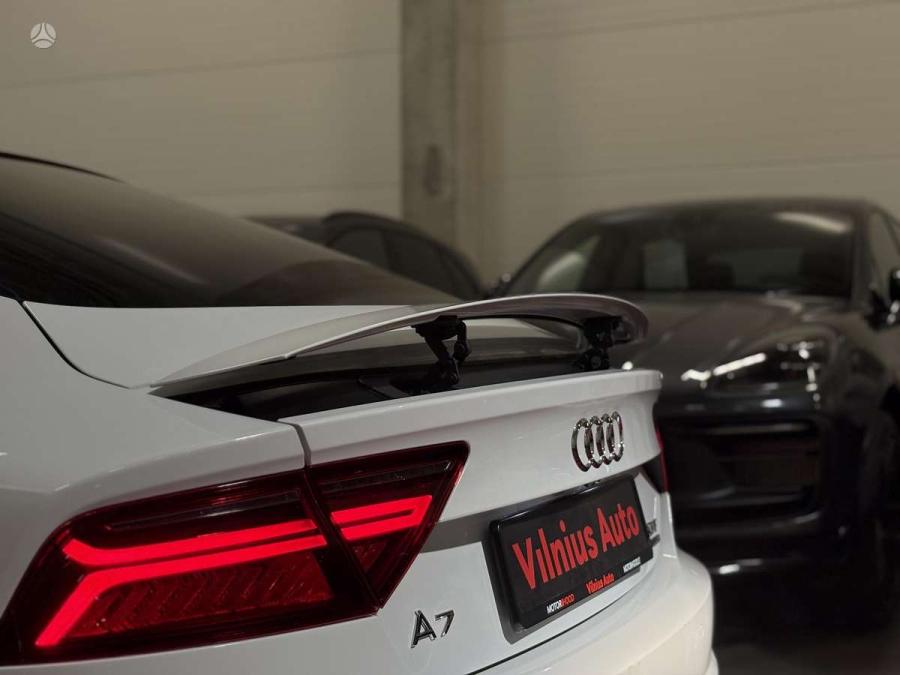 Balts Audi A7 Sportback 2017 Viļņa, ar dzinēja tilpumu 3.00 L un nobraukumu 179 tūkst. km par 14990 €, foto 12 vietnē AUTOMOTO.COM.LV