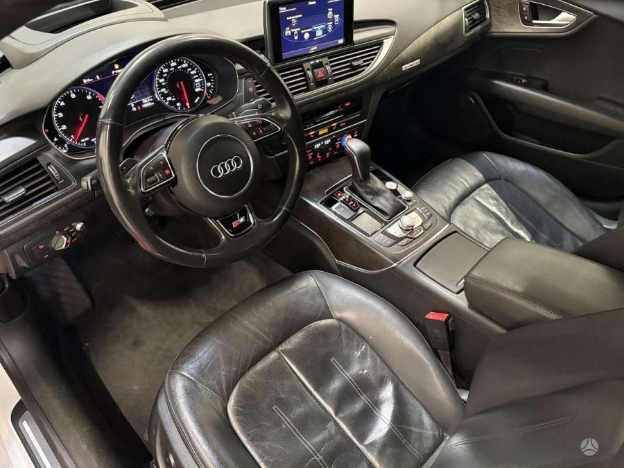 Balts Audi A7 Sportback 2017 Viļņa, ar dzinēja tilpumu 3.00 L un nobraukumu 179 tūkst. km par 14990 €, foto 13 vietnē AUTOMOTO.COM.LV