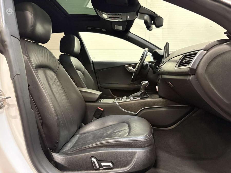 Balts Audi A7 Sportback 2017 Viļņa, ar dzinēja tilpumu 3.00 L un nobraukumu 179 tūkst. km par 14990 €, foto 21 vietnē AUTOMOTO.COM.LV