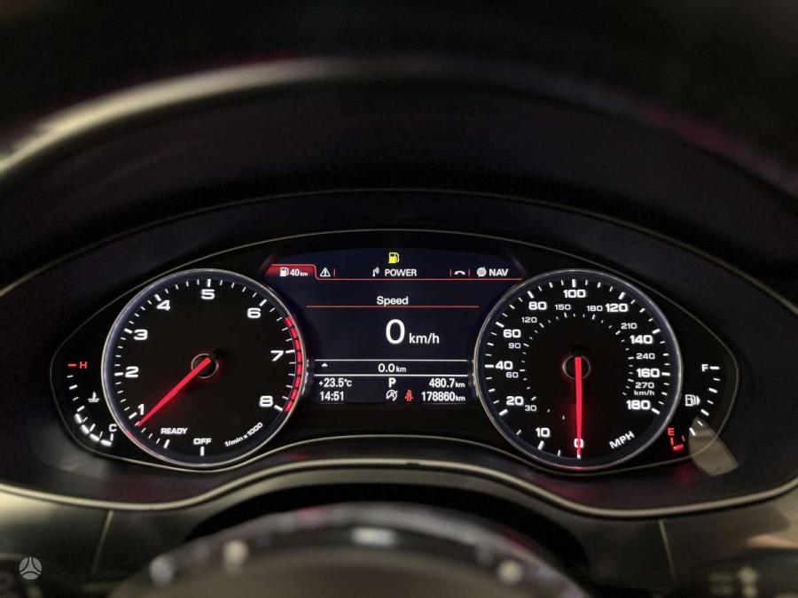 Balts Audi A7 Sportback 2017 Viļņa, ar dzinēja tilpumu 3.00 L un nobraukumu 179 tūkst. km par 14990 €, foto 26 vietnē AUTOMOTO.COM.LV