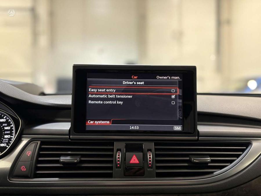 Balts Audi A7 Sportback 2017 Viļņa, ar dzinēja tilpumu 3.00 L un nobraukumu 179 tūkst. km par 14990 €, foto 31 vietnē AUTOMOTO.COM.LV