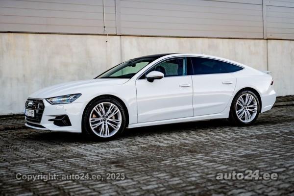 Balts Audi A7 Sportback 2018 Tallina, ar dzinēja tilpumu 3.00 L un nobraukumu 91 tūkst. km par 43900 €, foto 2 vietnē AUTOMOTO.COM.LV