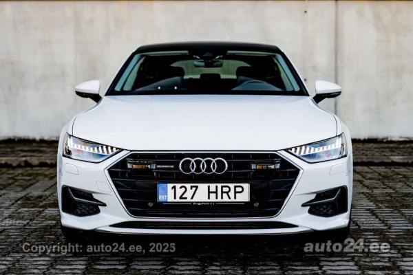 Balts Audi A7 Sportback 2018 Tallina, ar dzinēja tilpumu 3.00 L un nobraukumu 91 tūkst. km par 43900 €, foto 3 vietnē AUTOMOTO.COM.LV