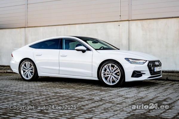 Balts Audi A7 Sportback 2018 Tallina, ar dzinēja tilpumu 3.00 L un nobraukumu 91 tūkst. km par 43900 €, foto 4 vietnē AUTOMOTO.COM.LV