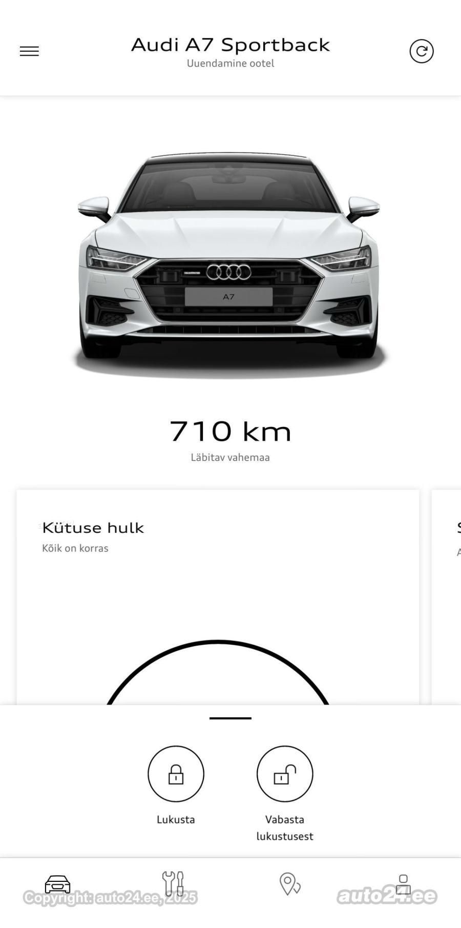 Balts Audi A7 Sportback 2018 Tallina, ar dzinēja tilpumu 3.00 L un nobraukumu 91 tūkst. km par 43900 €, foto 20 vietnē AUTOMOTO.COM.LV