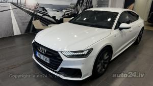 White Audi A7 Sportback 2018 in Parnu, with an engine capacity of 3.00 L and mileage of 145 thousand km for 39700 €, photo  on AUTOMOTO.COM.LV