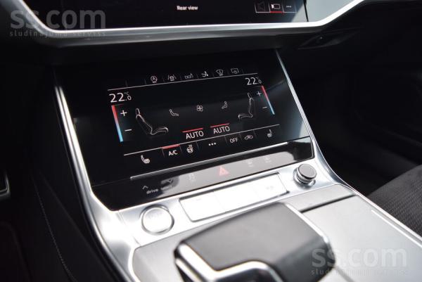White Audi A7 Sportback 2018 in Riga, with an engine capacity of 3.00 L and mileage of 99 thousand km for 31000 €, photo 8 on AUTOMOTO.COM.LV