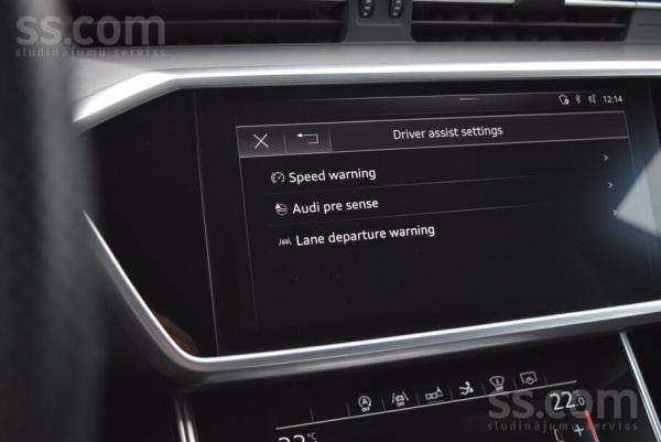 White Audi A7 Sportback 2018 in Riga, with an engine capacity of 3.00 L and mileage of 99 thousand km for 31000 €, photo 9 on AUTOMOTO.COM.LV