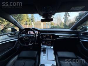 White Audi A7 Sportback 2019 in Riga, with an engine capacity of 3.00 L and mileage of 93 thousand km for 41900 €, photo 9 on AUTOMOTO.COM.LV