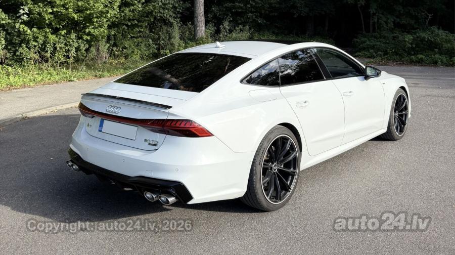 White Audi A7 Sportback 2019 in Tallinn, with an engine capacity of 3.00 L and mileage of 198 thousand km for 37500 €, photo 5 on AUTOMOTO.COM.LV