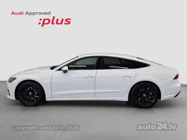 White Audi A7 Sportback 2019 in Tallinn, with an engine capacity of 3.00 L and mileage of 107 thousand km for 34500 €, photo 4 on AUTOMOTO.COM.LV