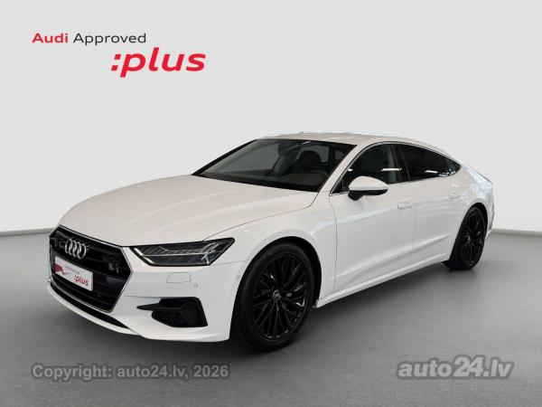 White Audi A7 Sportback 2019 in Tallinn, with an engine capacity of 3.00 L and mileage of 107 thousand km for 34500 €, photo 1 on AUTOMOTO.COM.LV