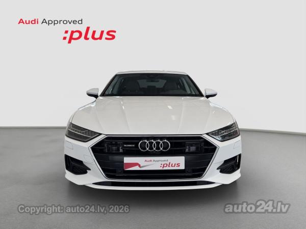 White Audi A7 Sportback 2019 in Tallinn, with an engine capacity of 3.00 L and mileage of 107 thousand km for 34500 €, photo 3 on AUTOMOTO.COM.LV