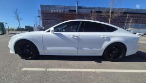 White Audi A7 Sportback 2016 in Klaipeda, with an engine capacity of 2.00 L and mileage of 129 thousand km for 17500 €, photo 4 on AUTOMOTO.COM.LV