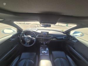 White Audi A7 Sportback 2016 in Klaipeda, with an engine capacity of 2.00 L and mileage of 129 thousand km for 17500 €, photo 26 on AUTOMOTO.COM.LV