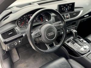 White Audi A7 Sportback 2016 in Klaipeda, with an engine capacity of 2.00 L and mileage of 131 thousand km for 17800 €, photo 32 on AUTOMOTO.COM.LV