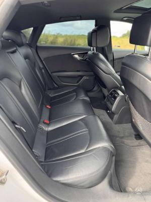 White Audi A7 Sportback 2016 in Klaipeda, with an engine capacity of 2.00 L and mileage of 131 thousand km for 17800 €, photo 36 on AUTOMOTO.COM.LV
