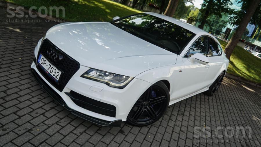 Balts Audi A7 Sportback 2011 Rīga, ar dzinēja tilpumu 3.00 L un nobraukumu 238 tūkst. km par 13950 €, foto 3 vietnē AUTOMOTO.COM.LV