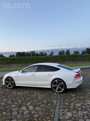 Balts Audi A7 Sportback 2013 Daugavpils, ar dzinēja tilpumu 3.00 L un nobraukumu 284 tūkst. km par 16700 €, foto 3 vietnē AUTOMOTO.COM.LV