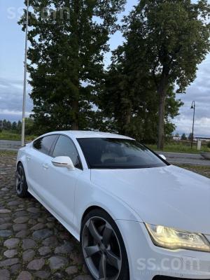 Balts Audi A7 Sportback 2013 Daugavpils, ar dzinēja tilpumu 3.00 L un nobraukumu 284 tūkst. km par 16700 €, foto 6 vietnē AUTOMOTO.COM.LV