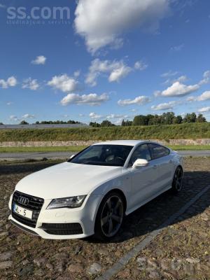 Balts Audi A7 Sportback 2013 Daugavpils, ar dzinēja tilpumu 3.00 L un nobraukumu 288 tūkst. km par 12900 €, foto 3 vietnē AUTOMOTO.COM.LV