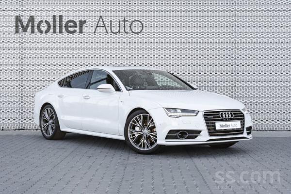 Balts Audi A7 Sportback 2014 Rīga, ar dzinēja tilpumu 3.00 L un nobraukumu 239 tūkst. km par 22850 €, foto 2 vietnē AUTOMOTO.COM.LV