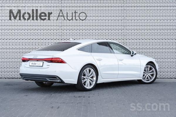 Balts Audi A7 Sportback 2018 Rīga, ar dzinēja tilpumu 3.00 L un nobraukumu 92 tūkst. km par 38200 €, foto 4 vietnē AUTOMOTO.COM.LV