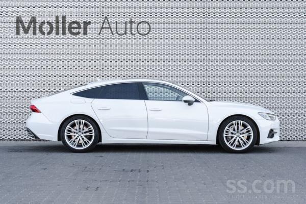 Balts Audi A7 Sportback 2018 Rīga, ar dzinēja tilpumu 3.00 L un nobraukumu 92 tūkst. km par 38200 €, foto 5 vietnē AUTOMOTO.COM.LV