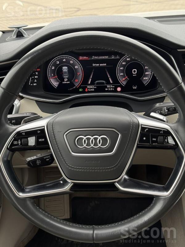 Balts Audi A7 Sportback 2018 Rīga, ar dzinēja tilpumu 3.00 L un nobraukumu 86 tūkst. km par 32000 €, foto 7 vietnē AUTOMOTO.COM.LV